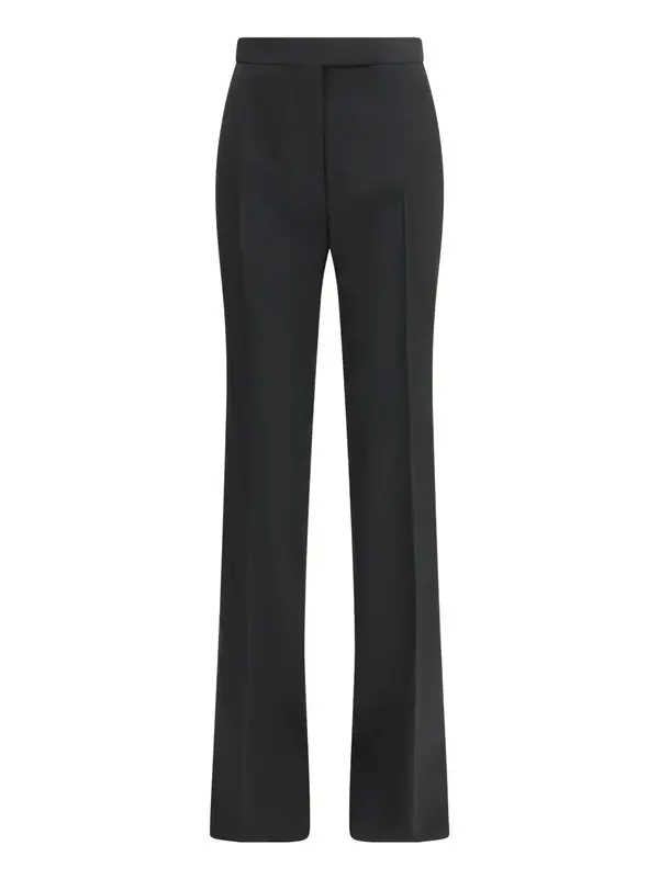 TOM FORD Straight-leg Tailored Tuxedo Trousers - Black
