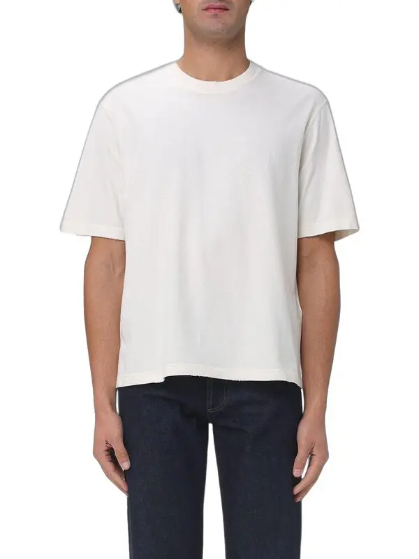 GOLDEN GOOSE Relaxed Fit Cotton Logo T-shirt - Washedblac