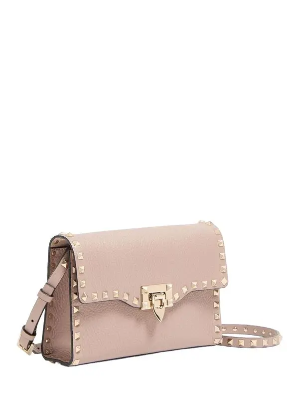 Valentino Garavani Rockstud Mini Shoulder Handbag - Rosequartz