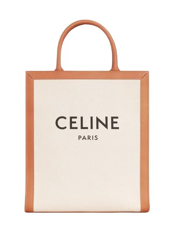 Celine Vertical Basket Handbag - Nat/tan