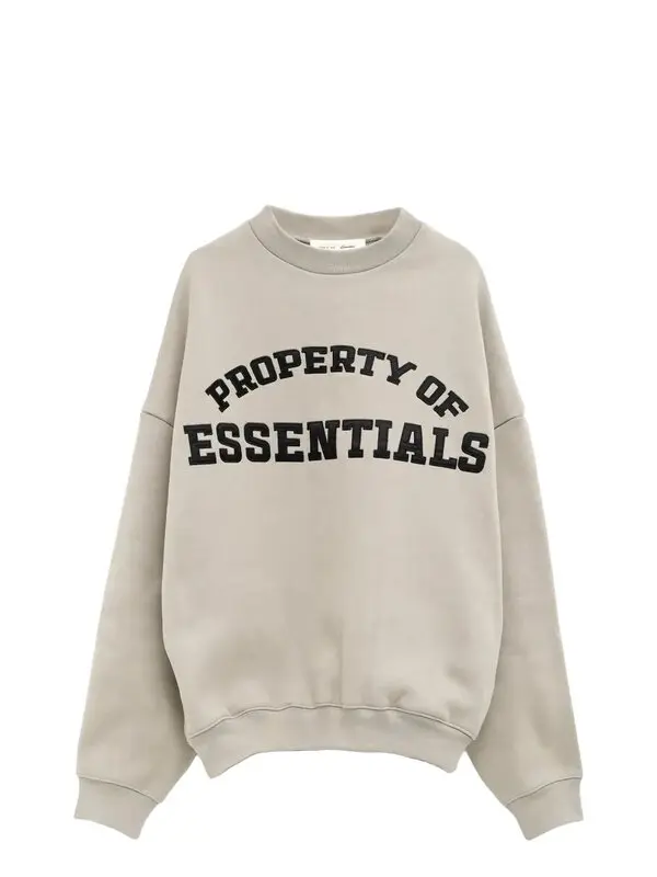 Fear Of God Property Lounge Crewneck Sweatshirt - Seal