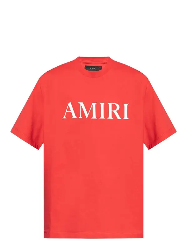 Amiri Core Logo-print Cotton T-shirt - Black