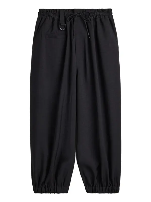 Y3 Cuffed Suit Pants - Black
