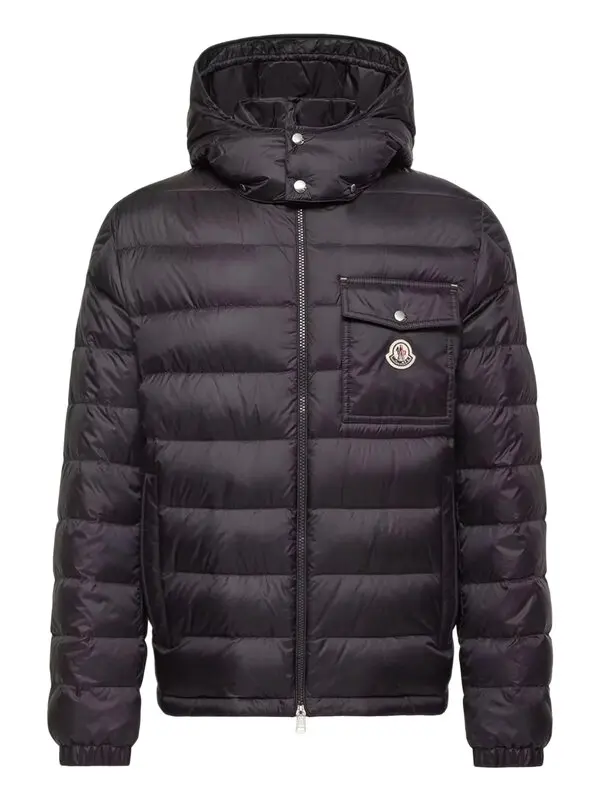 Moncler Verith Quilted Down Jacket With Hood - Darkblue