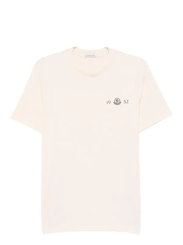 Moncler Short-sleeve T-shirt - Natural