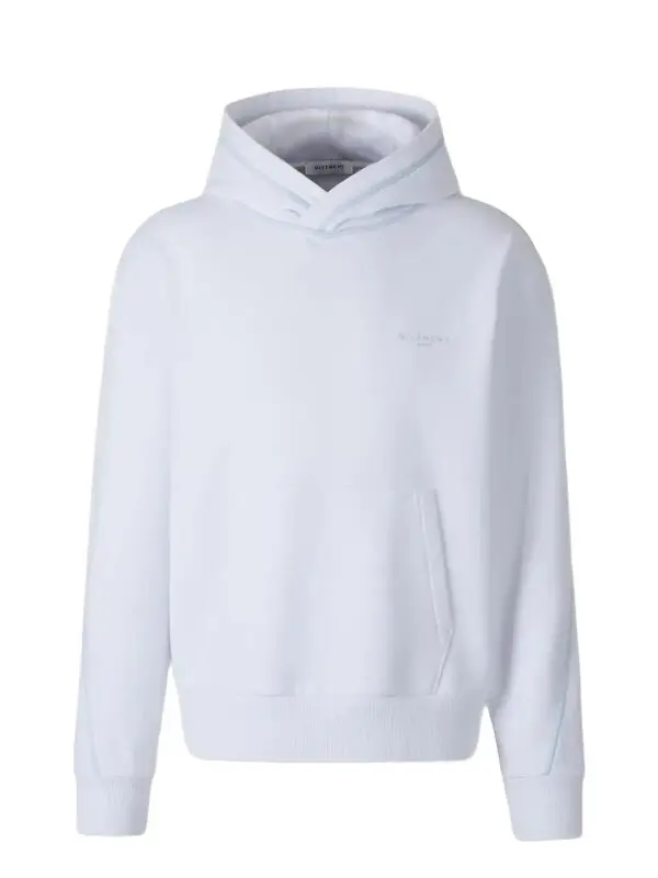 Givenchy Contrast Stitch Hoodie - White