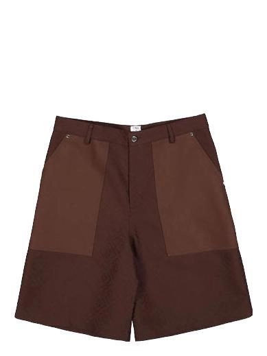 Casablanca Monogram Cargo Shorts - Brown