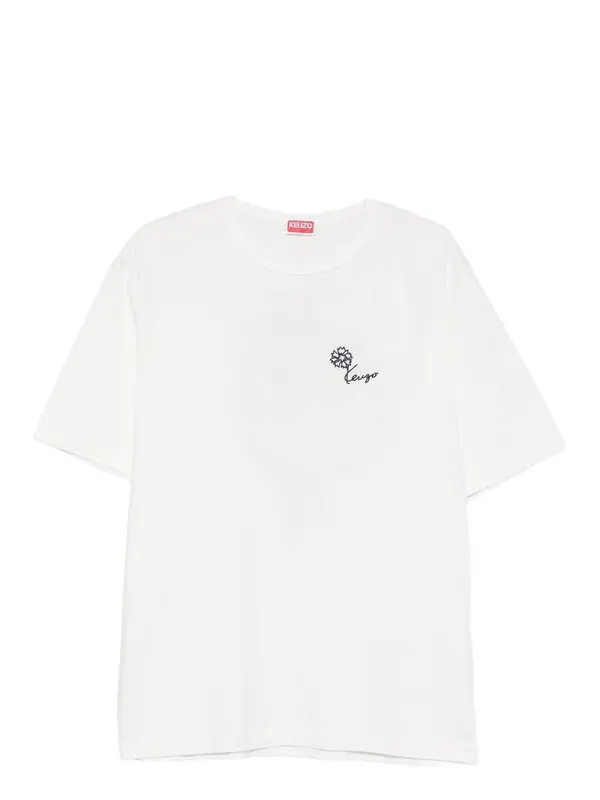 Kenzo Gots Tulip Classic T-shirt - Offwhite