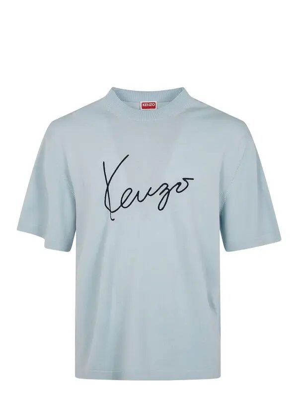 Kenzo Graphic T-shirt - Skyblue