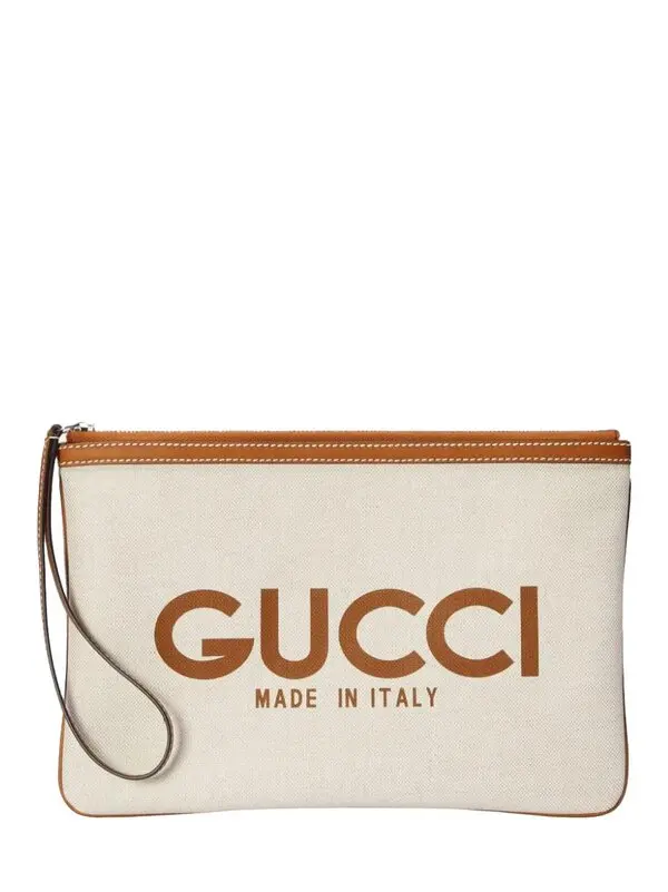 Gucci Gg Supreme Canvas Pouch - Bebgreg