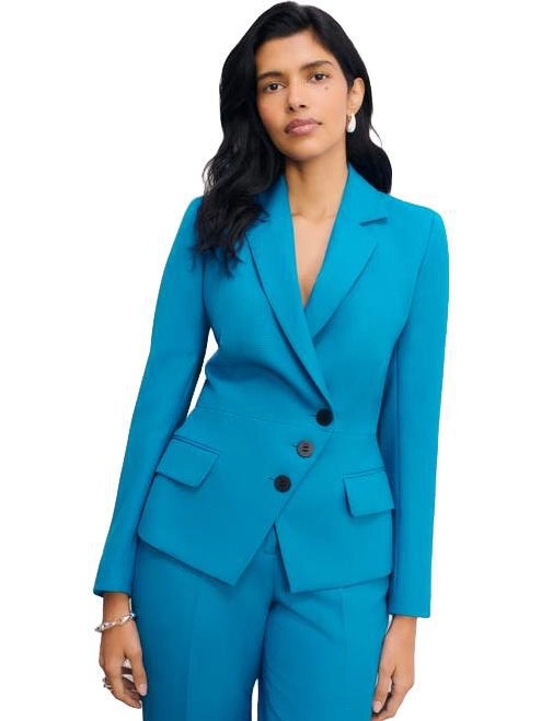 The Fold All Year Wool Belmont Jacket - Blue