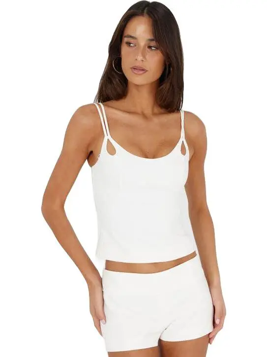 SASHA THERESE Sabine Top - White