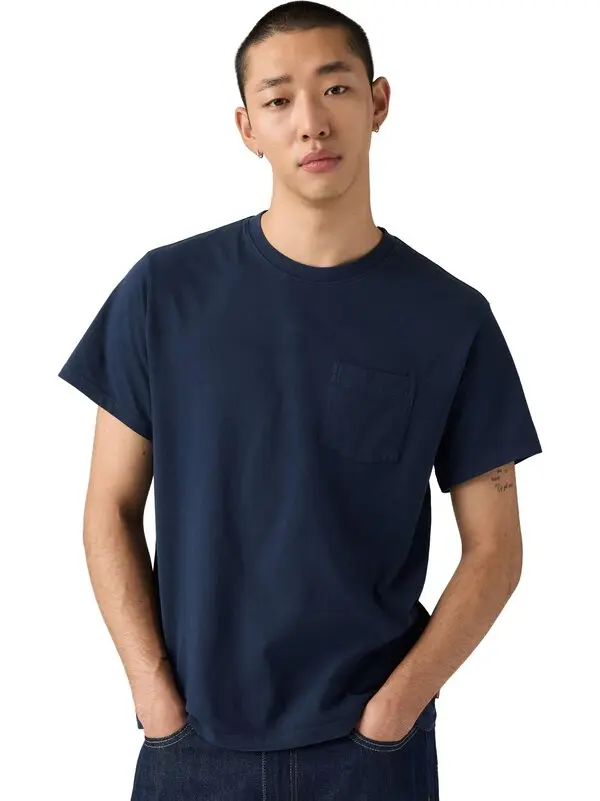 LEVI'S Essential Pocket T-shirt - Navy