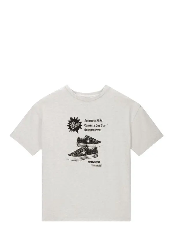 CONVERSE X Thisisneverthat Grid T-shirt Asia Sizing - Grey