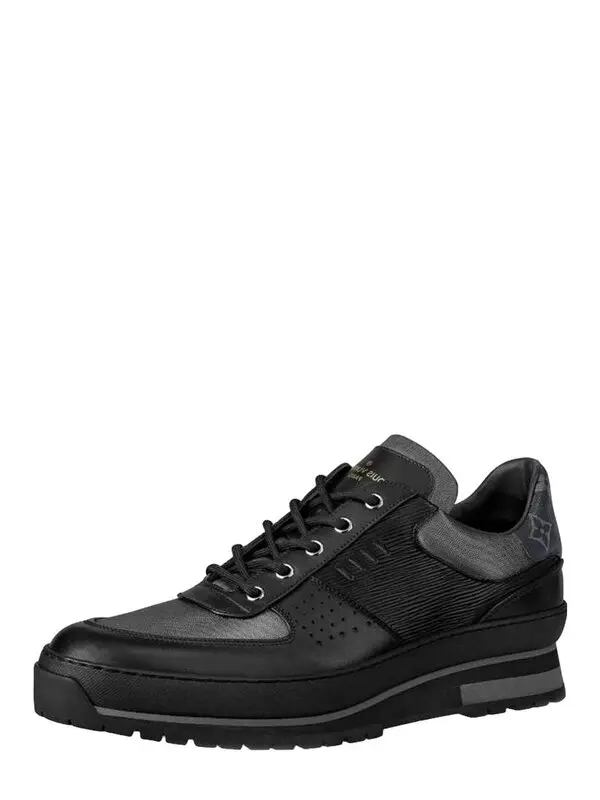 LOUIS VUITTON Harlem Monogram Sneakers - Grey/black