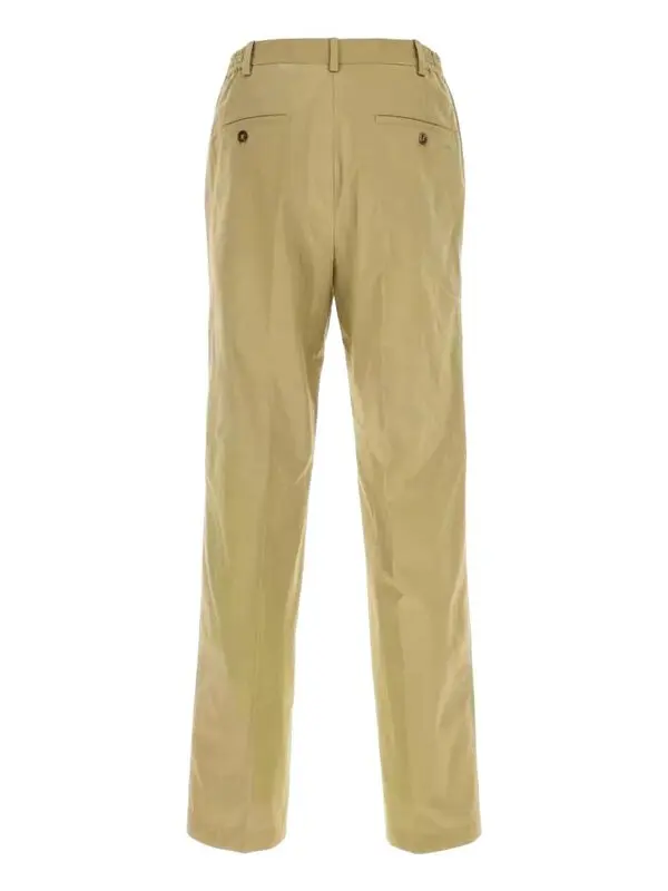 A.p.c. Dylan Trousers Tailored Cotton Straight Leg - Neutrals