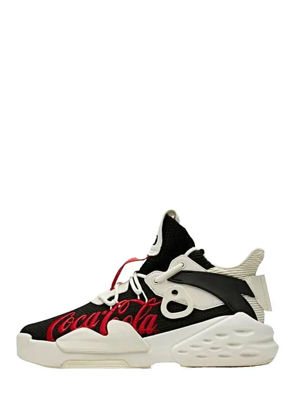 ANTA Bahadur Low-top Sneakers - Black/white/red