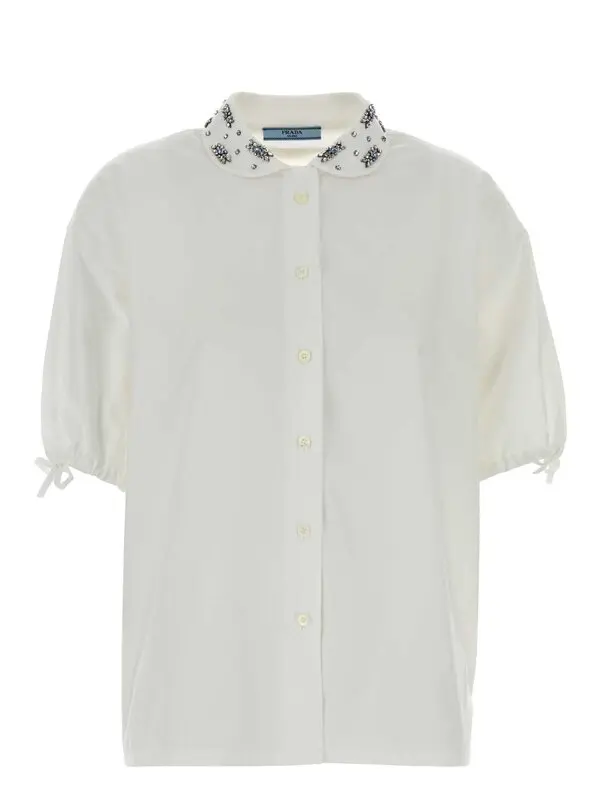 Prada Poplin Shirt - White