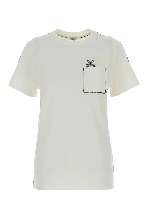 Loewe Cotton T-shirt - White