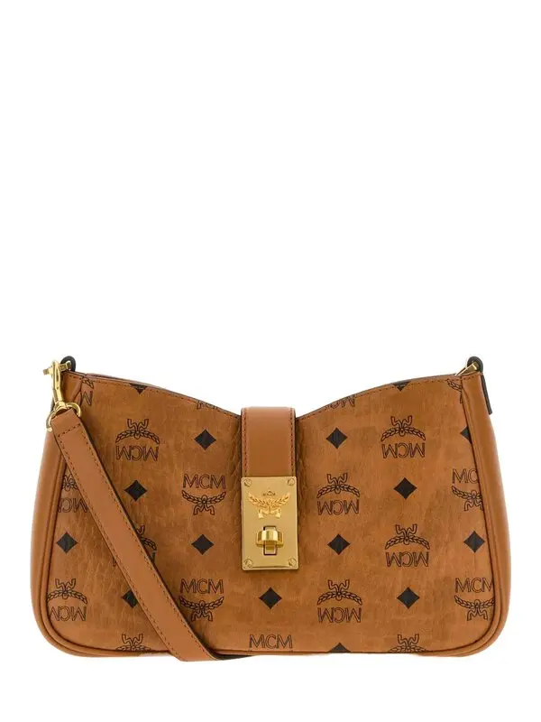 Mcm Printed Canvas Tracy Crossbody Bag - Multicolor