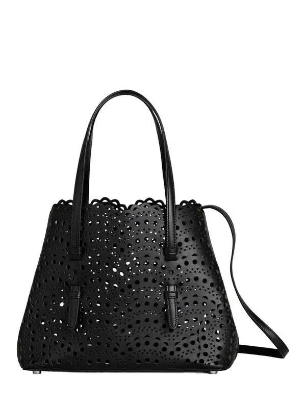 Alaïa Mina 25 Tote Bag - Black