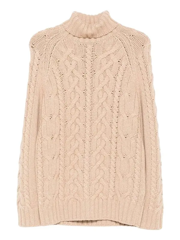 Brunello Cucinelli Cable-knit Roll-neck Cashmere Sweater - Multicolor