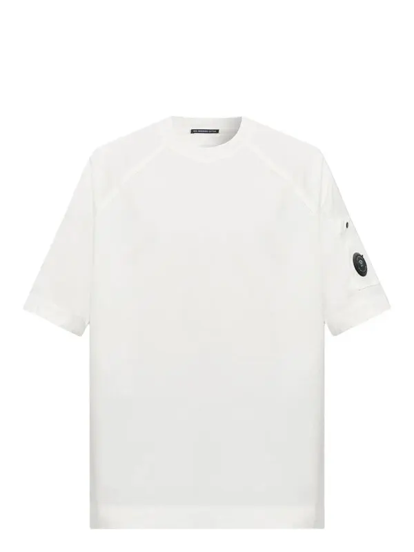 C.P. COMPANY Lens Short Sleeve T-shirt - White
