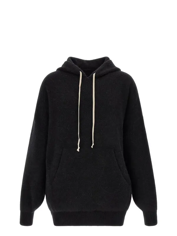 Rick Owens Hun Hoodie - Black