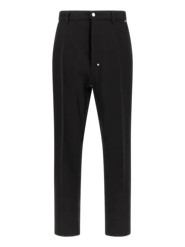 Rick Owens Joris Straight Leg Trousers - Black