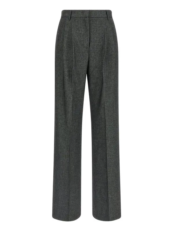 Andamane Nathalie Wide-leg Trousers - Gray