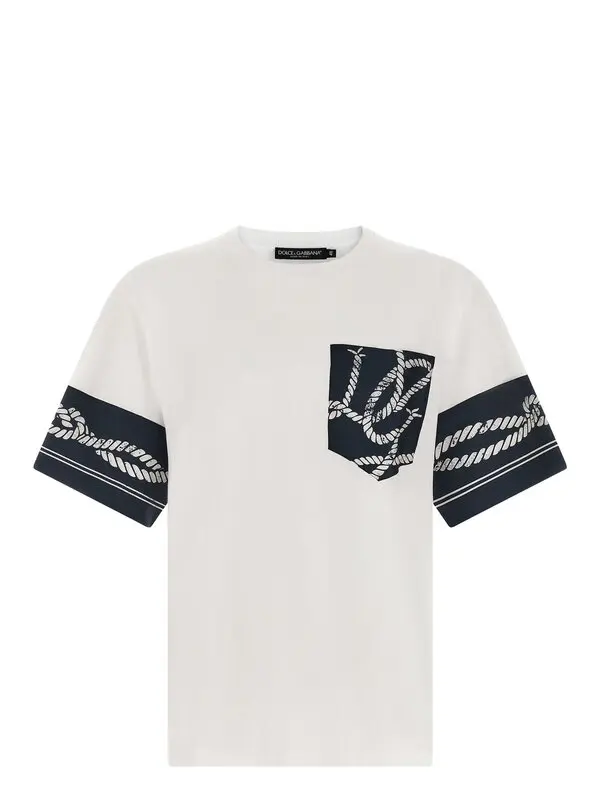 Dolce & Gabbana Marina' T-shirt - Blue