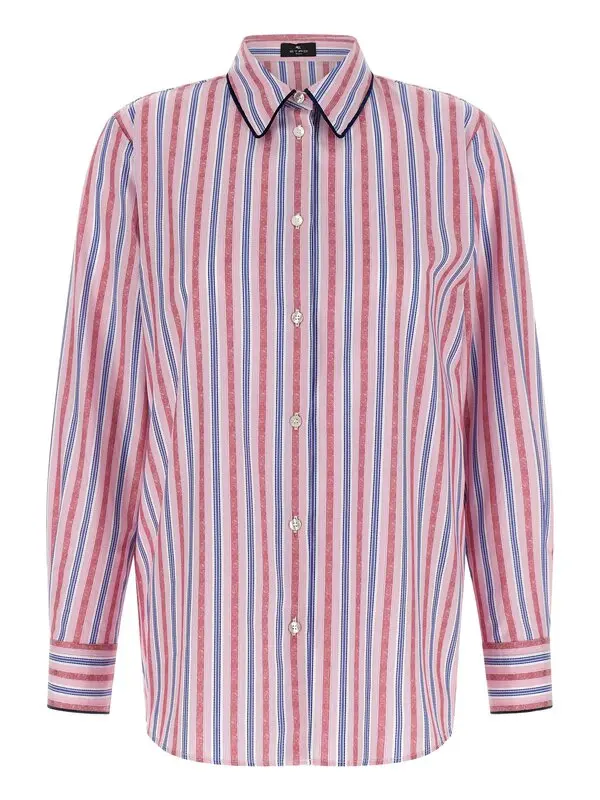 Etro Fil Coupé Striped Shirt - Multicolor