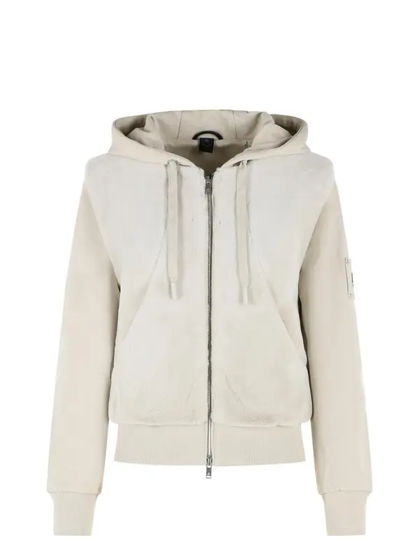 Moose Knuckles Ivory Cotton Sweatshirt - Cream
