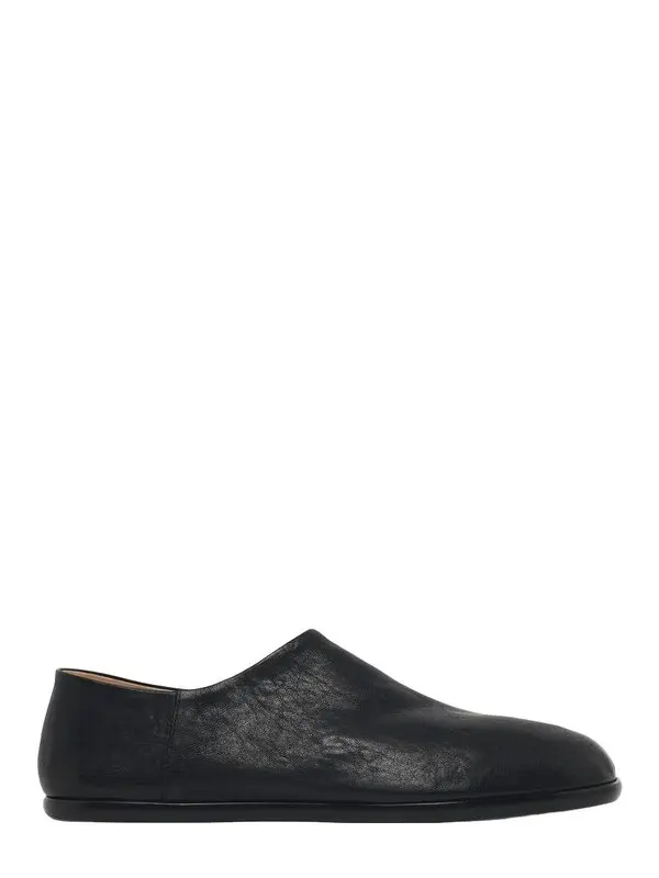 MAISON MARGIELA Tabi Leather Loafers - Black