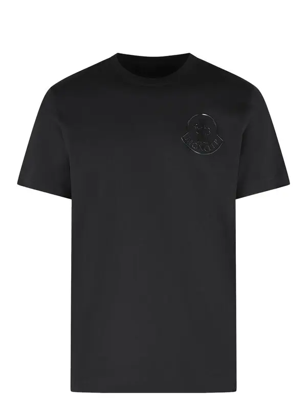 Moncler Cotton T-shirt - Black