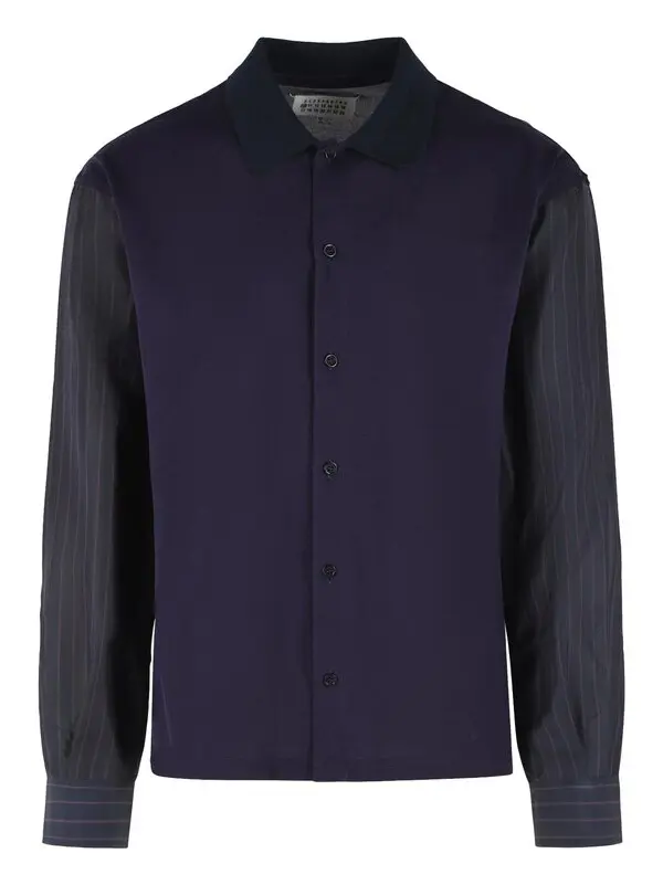 MAISON MARGIELA Cotton Shirt - Purple