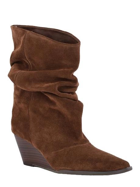 Seychelles The Getty Slouch Wedge Bootie - Dark Brown