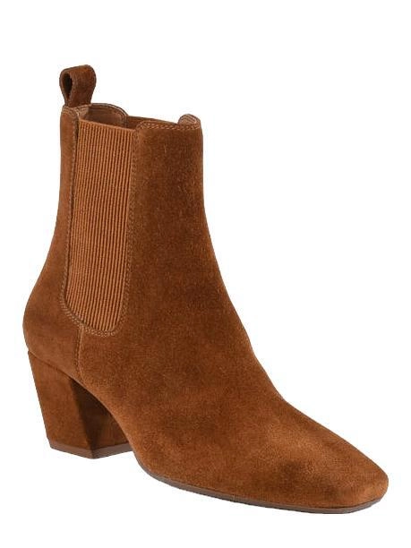 Seychelles Josie Ii Pull-on Bootie With Block Heel - Brown