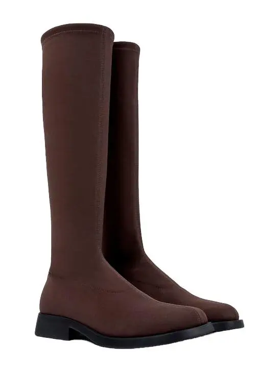Camper Donna Tall Boot - Dark Brown