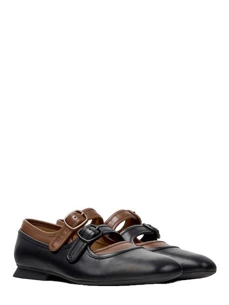Camper Casi Myra Mary Jane Flat - Black