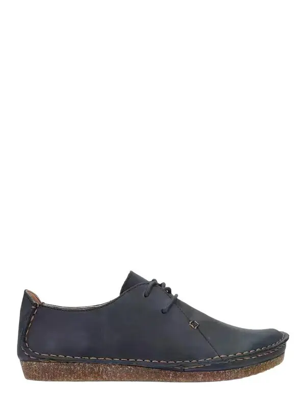 Clarks Janey Mae Shoes - Blue
