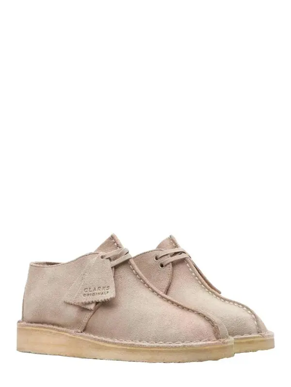 Clarks Desert Trek Suede Shoes - Neutrals
