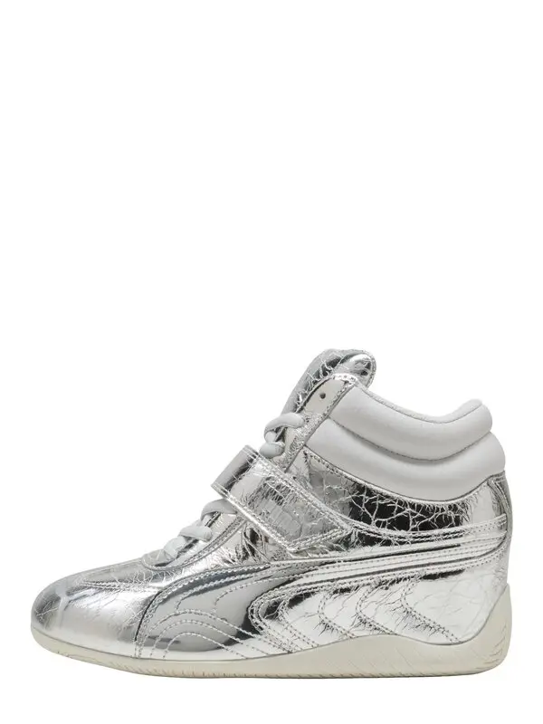 PUMA Speedcat Wedge Luster Sneakers - Metallic