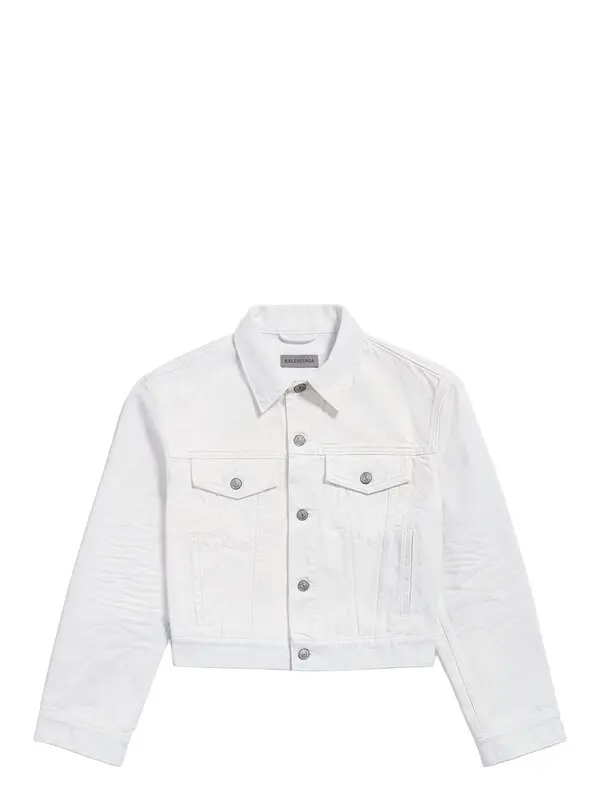 Balenciaga Wings Classic Boxy Jacket - White