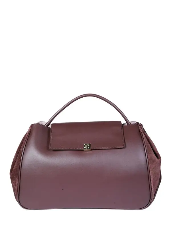 COCCINELLE Pansy Leather Shoulder Bag - Red