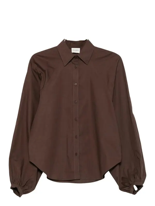 Closed Cotton Shirt - Brown
