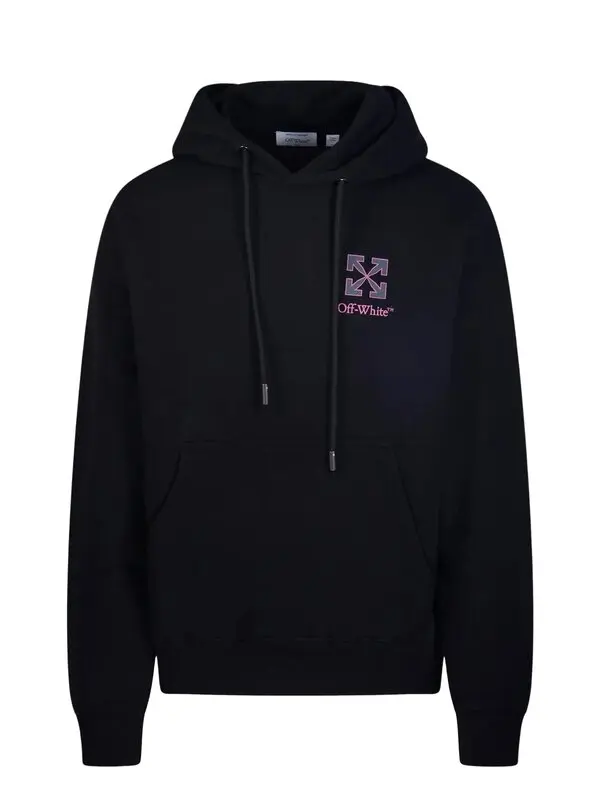 Off-White Small Arrow Skate Hoodie - Black