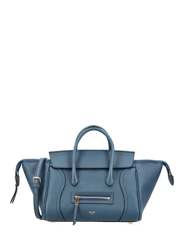 Celine Luggage Small Leather Handbag - Multicolor