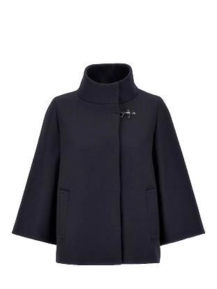 FAY Cape With Toggle Closure - Multicolor