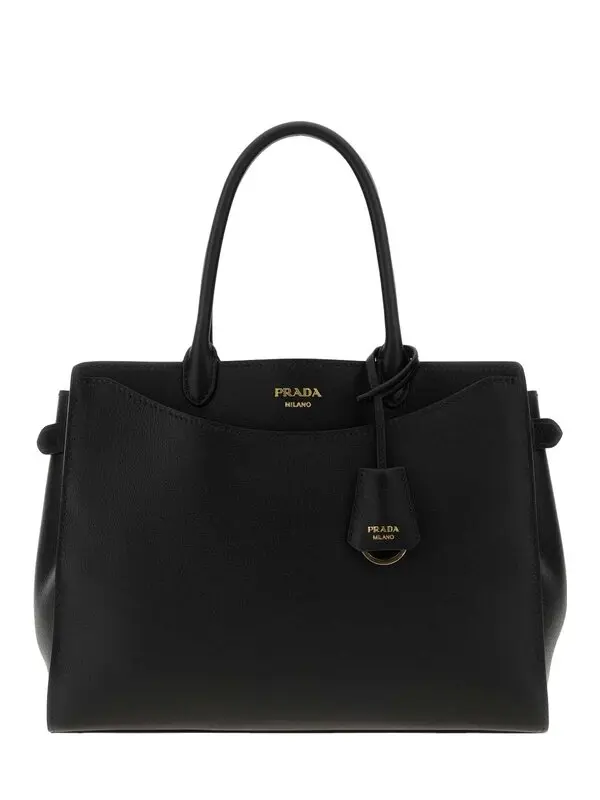 Prada Leather Handbag - Black